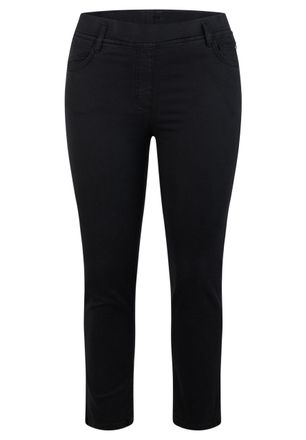 Rabe Hose Unifarben in Schwarz für Damen