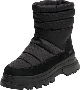 BOSS Femme Avylin_Bootie_nymn Bottines, Noir, 40 EU