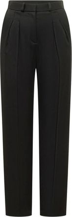Loulou Studio Femme, Pantalons, Noir, Taille: 34 FR Alio Pleated Tailored Pant