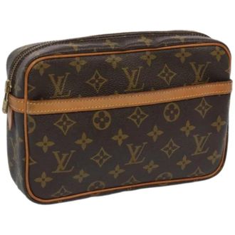 Louis Vuitton Pre-owned Canvas clutches - - Pre-owned - Damen - Braun - ONE SIZE