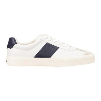 HUGO BOSS Ledereinsatz-Sneaker - - Shoes - Herren - Wei&szlig; - 40 EU