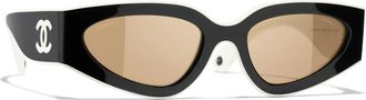 Chanel CH6056 Sunglasses - Black