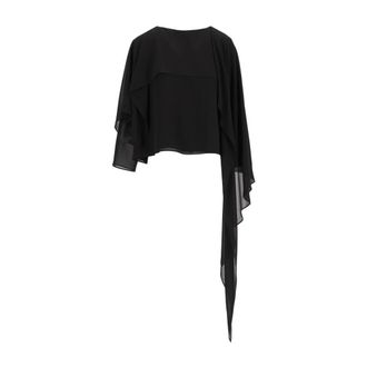 Maison Margiela Damen, Blusen & Hemden, Schwarzk, 2XSGr&ouml;&szlig;e