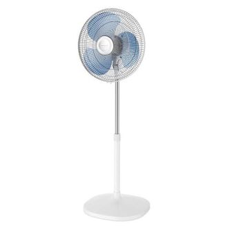 Rowenta VU4410 Essential+ Standventilator | 3 Geschwindigkeitsstufen | verstellbarer Neigungswinkel | 39 Watt | 54 dB(A) | 100% Kupfermotor | Sehr kompakt | W