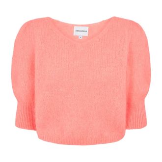 Americandreams Americandreams, Femme, Pulls, Rouge, Taille: 42 FR Koa Alpaca Pullover
