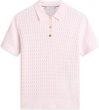 Tommy Hilfiger Damen Poloshirt aus Baumwolle