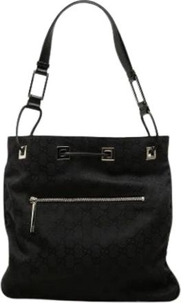 Gucci Sac bandouli&egrave;re vintage doccasion - Femme - Pre-owned - Noir - Taille: ONE Size