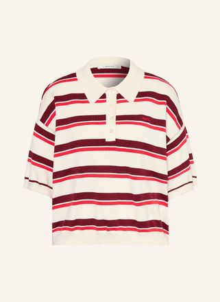 Gestuz Strick-Poloshirt Gztaia rot