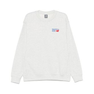 New Balance Sweater - - Sweatshirts & Hoodies - Herren - Grau - M