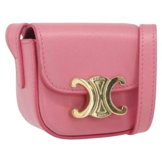 Celine Pre-owned Vintage Umh&auml;ngetasche - - Pre-owned - Damen - Rosa - ONE SIZE