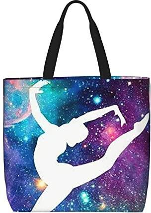 Generic Sac De Courses Danseuse Mignonne Fourre Tout Réutilisable Personnaliser Sacs À Main, Pour Shopping, Femmes, École, Burea