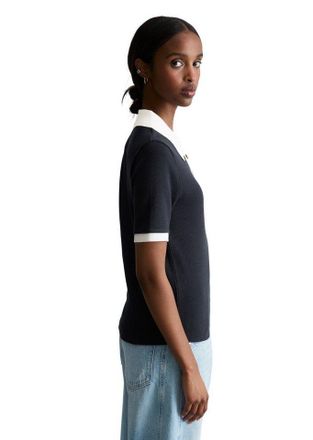 Marc O'Polo Denim Poloshirt aus reiner Bio-Baumwolle