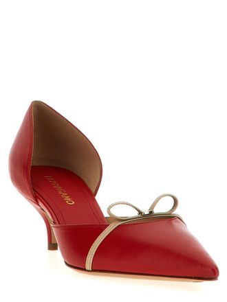 Ferragamo Gyoia Pumps - Red