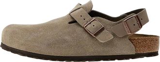 Birkenstock Homme, Chaussures, Beige, Taille: 46 EU Tokio II Suede Regular Fit