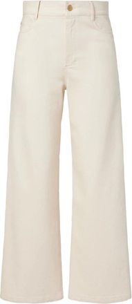Max Mara Femme, Jeans, Beige, Taille: 38 FR Smmzarina Wide Jeans