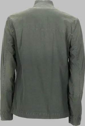 Mr & Mrs Italy Rhinestone-Embellished Cotton Jacket - Green