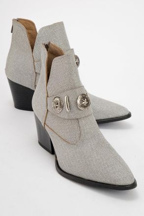 Prologue Kenda Schnalle Blockabsatz Stiefel