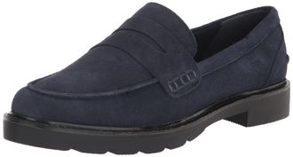 Anne Klein Damen Emmylou Loafer Flat, Marineblau, 37 EU