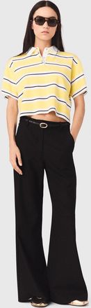 Maje Schlaghose - Schwarz - Maje