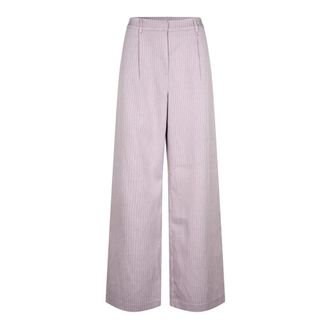 Lollys Laundry Wide Hosen - - Trousers - Damen - Lila - XS