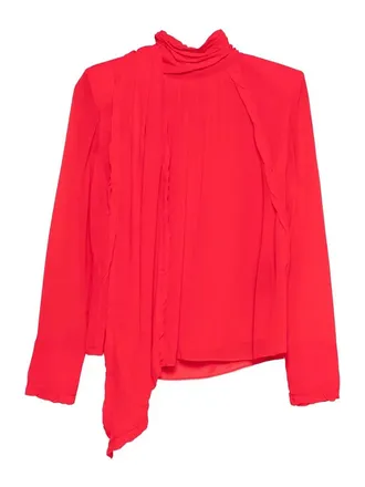 Dorothee Schumacher Pull Col Roul&eacute; - Rouge
