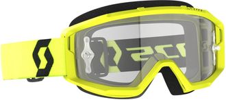Scott Primal Clear MX Goggle Cross/MTB Brille gelb/klar Works
