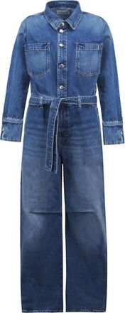 Icon Denim Los Angeles Femme, Combinaisons et Ensembles, Bleu, Taille: 40 FR Pantalon Denim Bleu