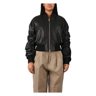 Dondup Bomber oversize - Femme - Vestes - Noir - Taille: 38 FR