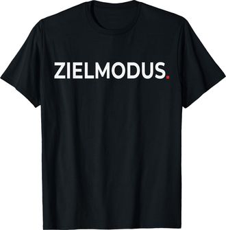 Neutral ZIELMODUS. - Fokus & Richtung Statement T-Shirt