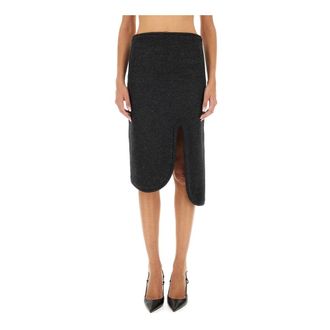 Victoria Beckham Damen, R&ouml;cke, Grau, XSGr&ouml;&szlig;e