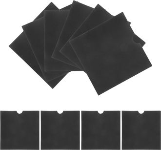 Artibetter 25 St&uuml;ck CD H&uuml;llen aus Rei&szlig;festem Kraftpapier Schwarz Platzsparende DVD Verpackungsbeutel f&uuml;r CD/DVD Aufbewahrung zu Hause B&uuml;ro und Schule