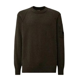C.P. Company Gr&uuml;ner Wollrippenpullover - - Knitwear - Herren - Gr&uuml;n - XL