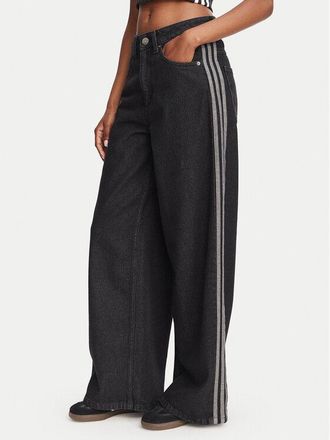 adidas Jeans KQ6469 Schwarz Oversize