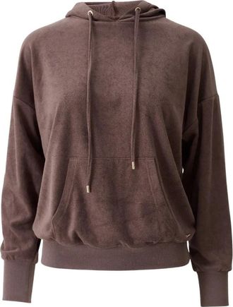 Melissa Odabash Femme, Sweatshirts et sweats &agrave; capuche, Brun, Taille: 38 FR Sweat &agrave; capuche Nora