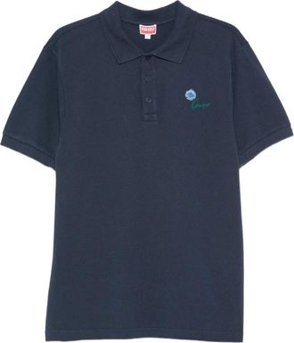 Kenzo Homme, Tops, Bleu, Taille: S Polo Piqu&eacute;