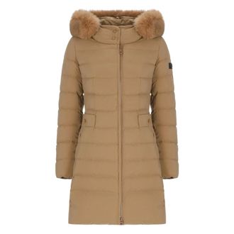 Peuterey Femme, Manteaux, Brun, Taille: 42 FR Doudoune matelass&eacute;e