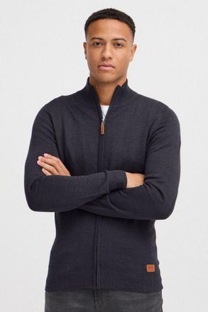 Blend Strickjacke BHNorman Bequeme Feinstrick-Jacke mit Stehkragen und elastischen B&uuml;ndchen