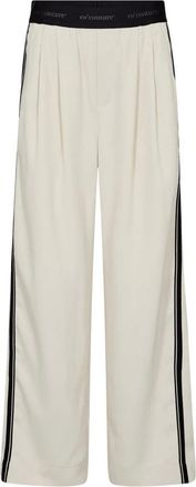 Co'Couture Femme, Pantalons, Blanc, Taille: 38 FR Wide Pantalons