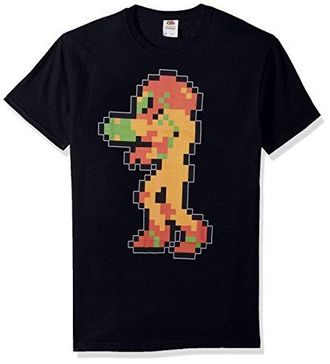 Nintendo Homme Manches Courtes Chemisier - Noir - Taille XL