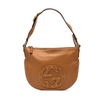 Gucci Sac Hobo Blondie Petit Pre-owned - Femme - Pre-owned - Brun - Taille: ONE Size