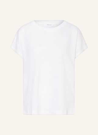 Darling Harbour Darling Harbour T-Shirt Aus Leinen weiss