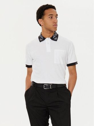 Versace Jeans Couture Poloshirt 78GAGT04 Wei&szlig; Regular Fit