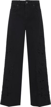 Farm Rio Farm Rio, Femme, Jeans, Noir, Taille: W27 Pantalon en denim Richelieu