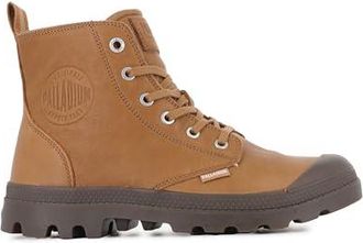 Palladium Mixte Pampa Zip Leather Sneaker Boots, Beige, 47 EU