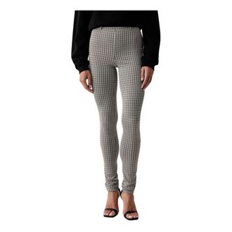 Patrizia Pepe Schmal geschnittene Hose - - Trousers - Damen - Beige - M