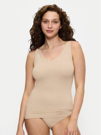 Triumph Top Sense Of Modal 10224796 Beige Slim Fit