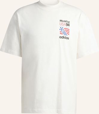 adidas Grafik T-Shirt weiss