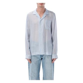 Dries Van Noten Carlty Shirt - - Shirts - Herren - Blau - L