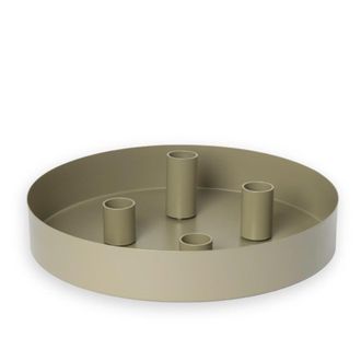 Storefactory Kerzenhalter SUND 4er (Gr&uuml;n, 24cm)