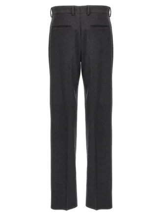 Fendi Mens Gray Cashmere Casual Pants